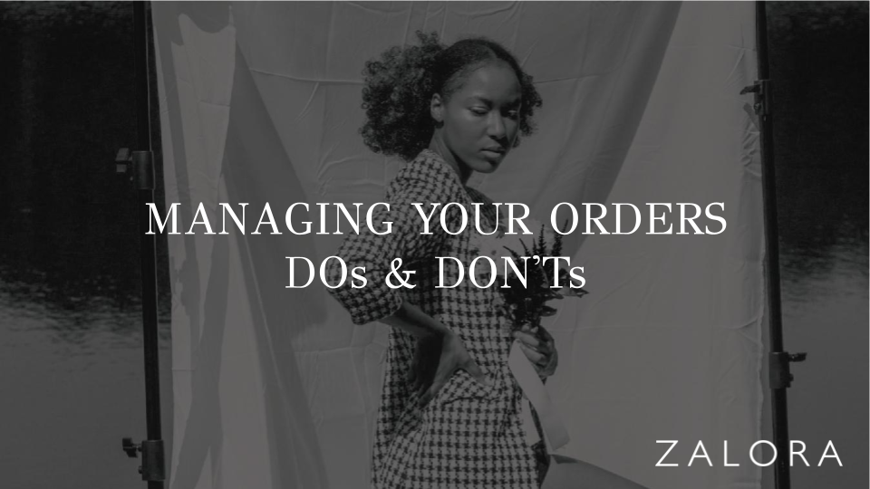 Managing Your Orders - Seller Center